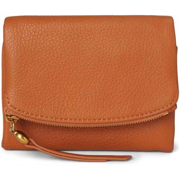 HOBO | Bags | New Hobo Fern Medium Trifold Wallet In Warm Honey | Poshmark